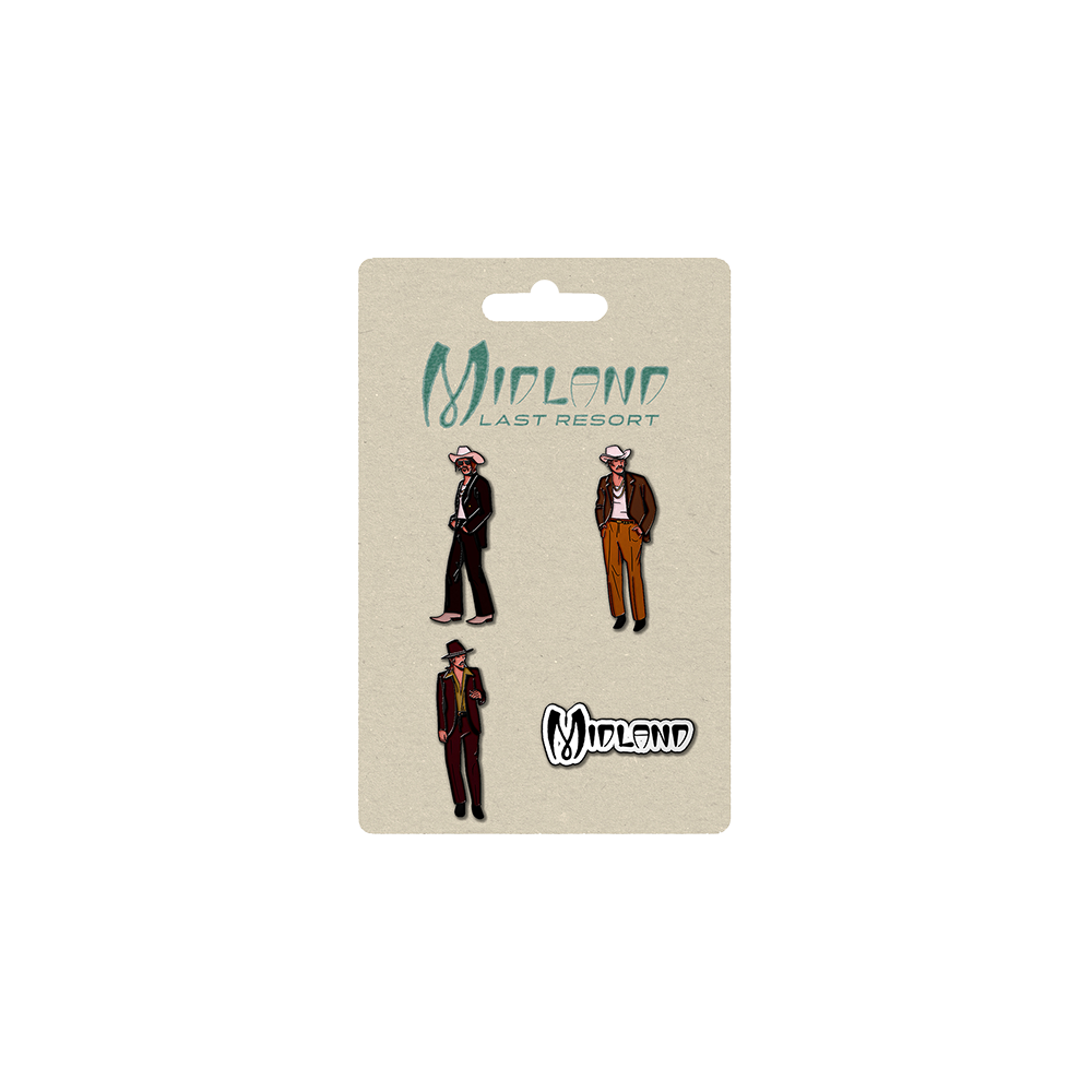 Last Resort Enamel Pin Set - Midland Official Store